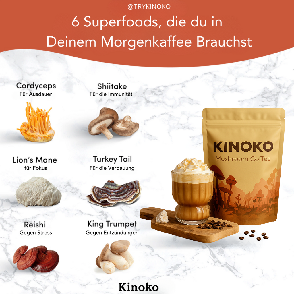 Kinoko Pilzkaffee – Try Kinoko